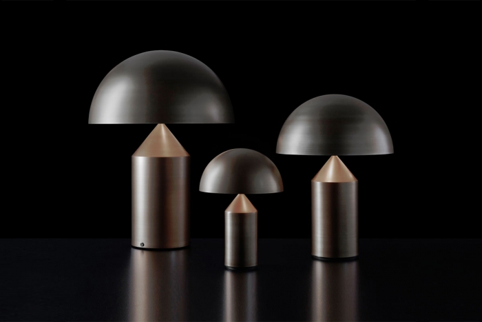 Atollo 239 BR Tischleuchte von Oluce