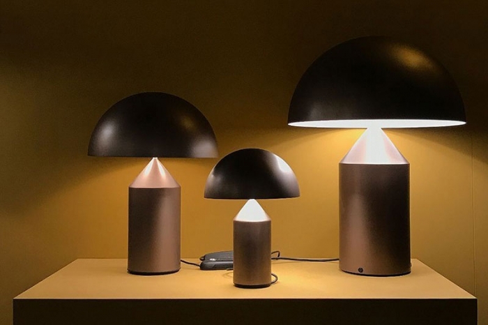 Atollo 239 BR Tischleuchte von Oluce