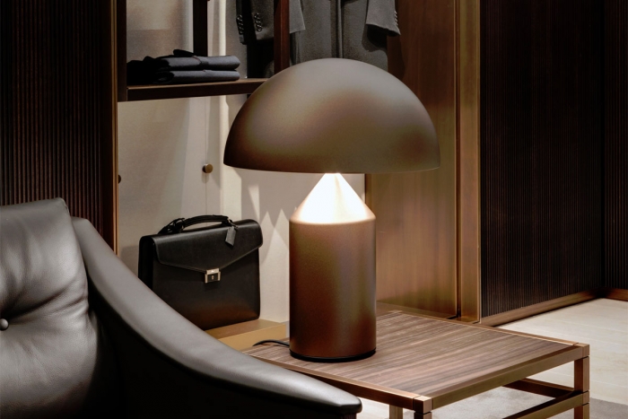 Atollo 239 BR Tischleuchte von Oluce