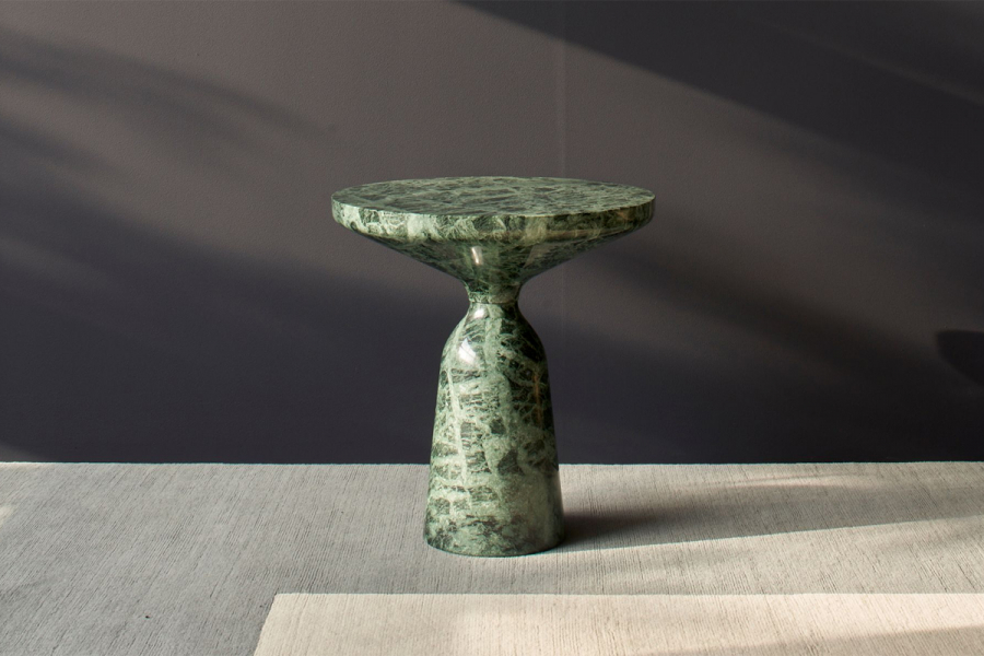 Bell Side Table Marble von ClassiCon
